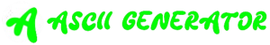 ASCII Generator – Convert Text to Cool ASCII Art